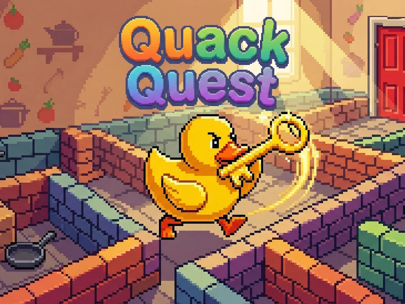 Quack Quest — играй безплатно онлайн в SGameS