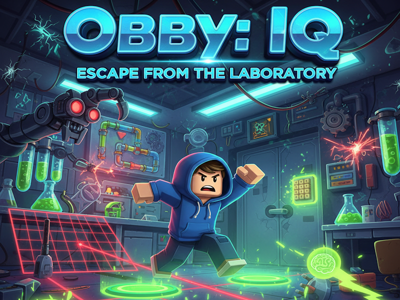 Obby: IQ Escape from the Laboratory 🕹️ Играйте онлайн в SGameS