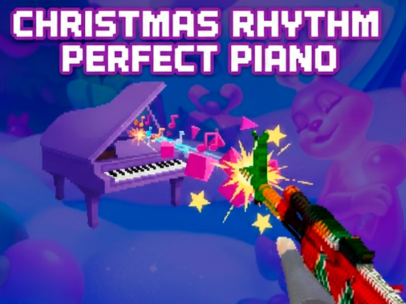 Christmas Rhythm Perfect Piano 🕹️ Играйте онлайн в SGameS