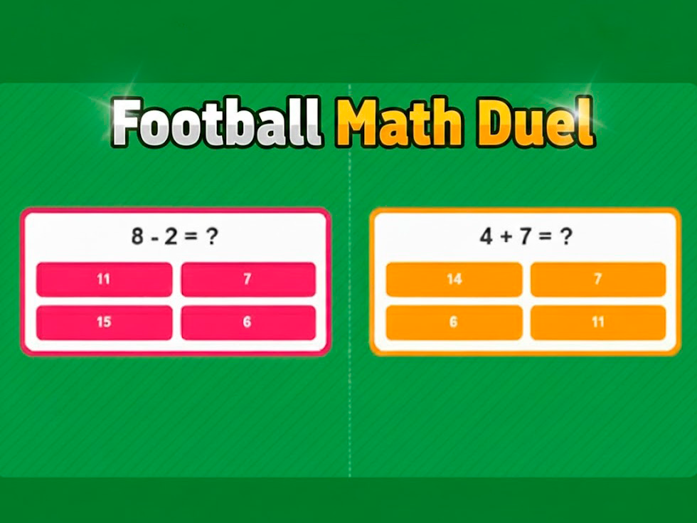 Football Math Duel 🕹️ Играйте онлайн в SGameS