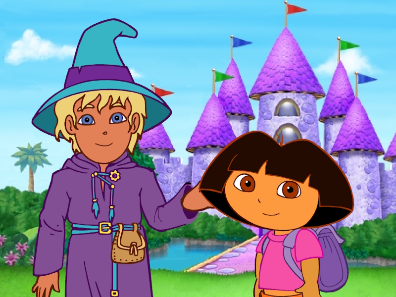Dora The explorer Dora's Magic Castle Adventure 🕹️ Играйте онлайн в SGameS