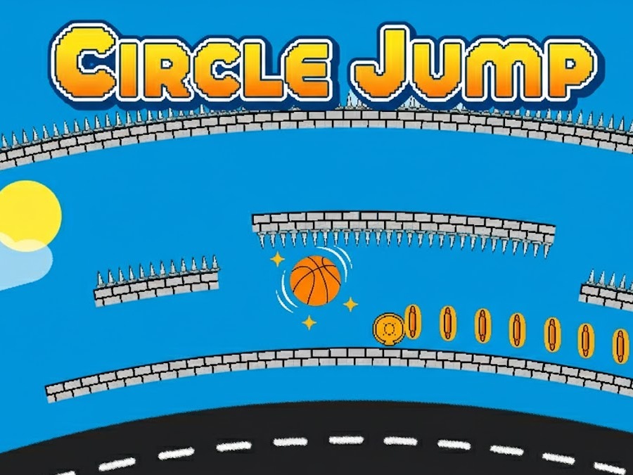 Circle Jump 🕹️ Играйте онлайн в SGameS