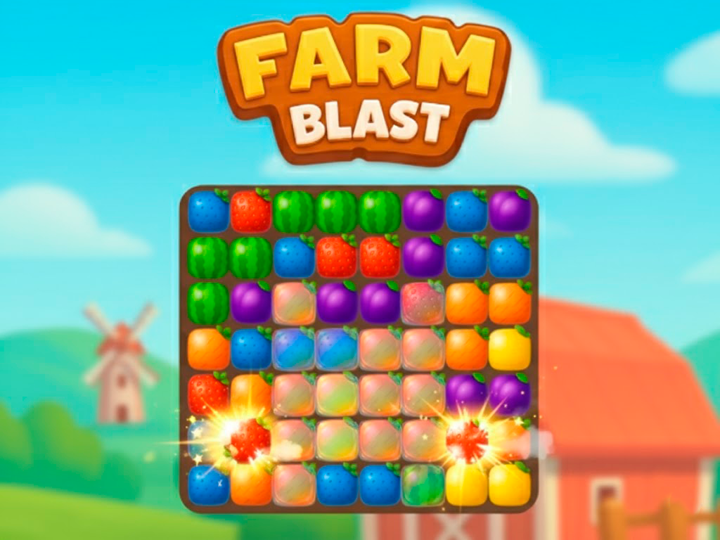 Farm Blast 🕹️ Играйте онлайн в SGameS