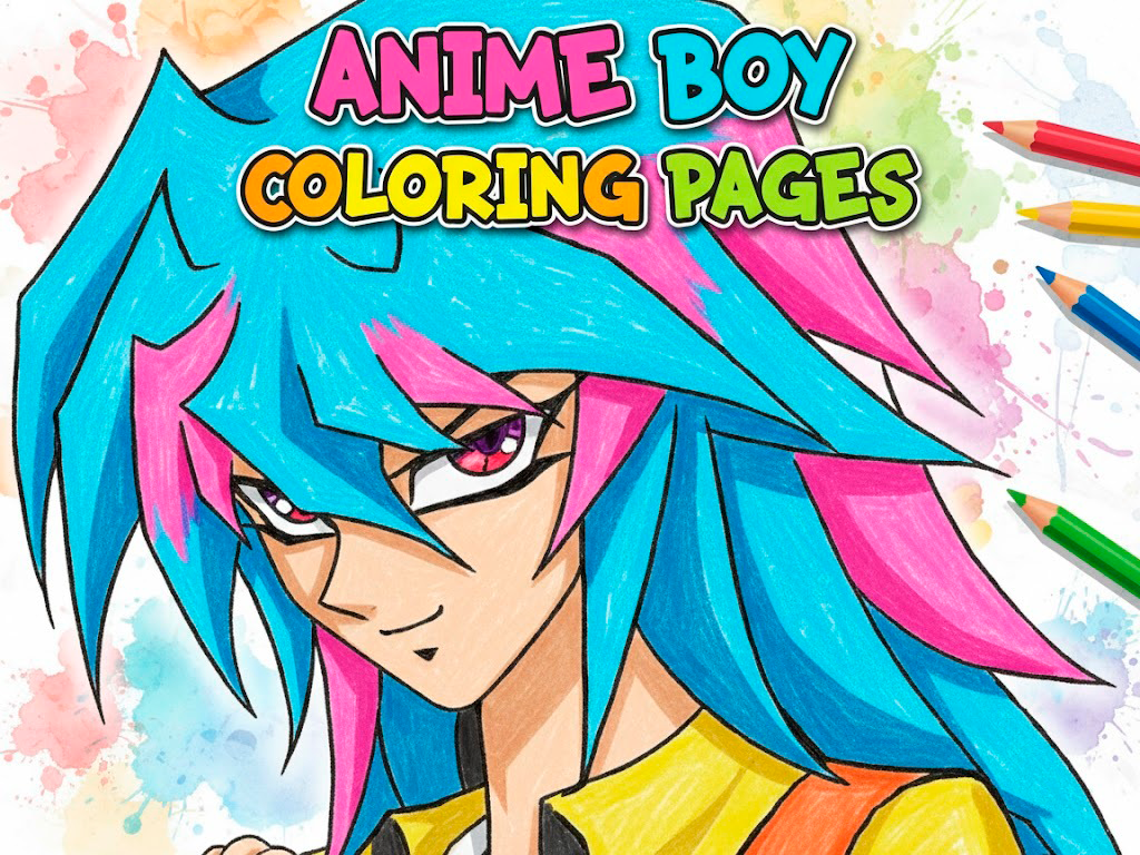 Anime Boy Coloring Pages 🕹️ Играйте онлайн в SGameS