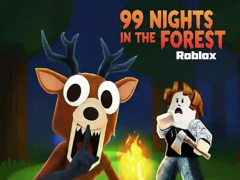 Roblox: 99 нощи в гората 🕹️ Играйте онлайн в Sgames