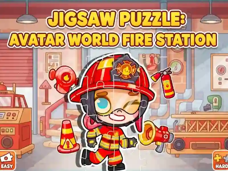 Пъзел: Fire Station World of Avatar 🕹️ Играйте онлайн в Sgames