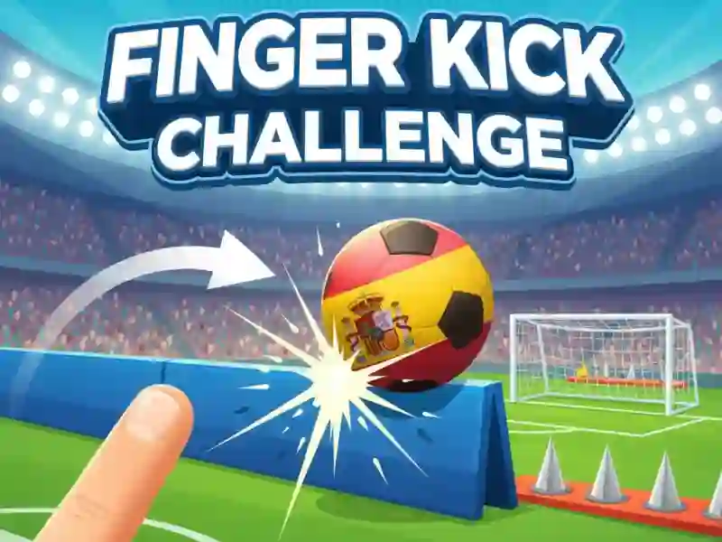 Finger Kick Challenge 🕹️ Играйте онлайн в SGameS